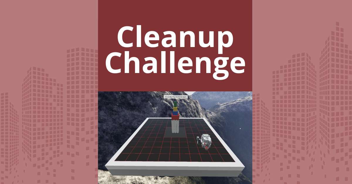 Cleanup Challenge | Robot Virtual Games