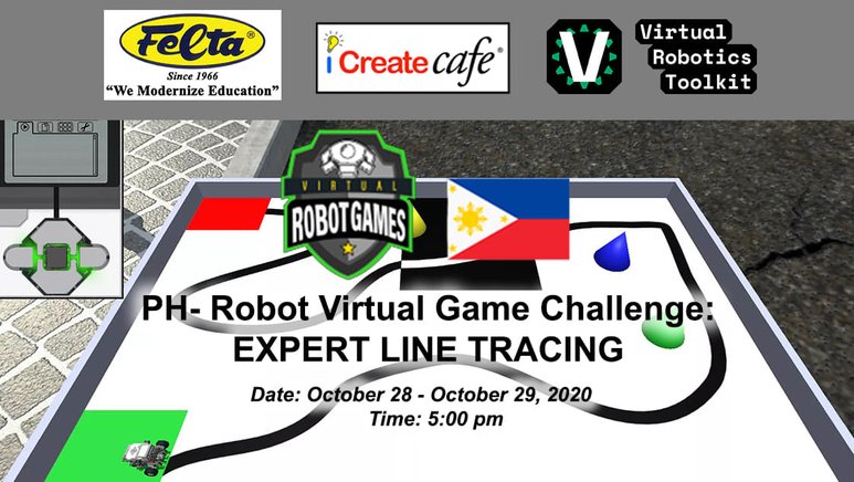 Expert Line Tracing | Robot Virtual Games