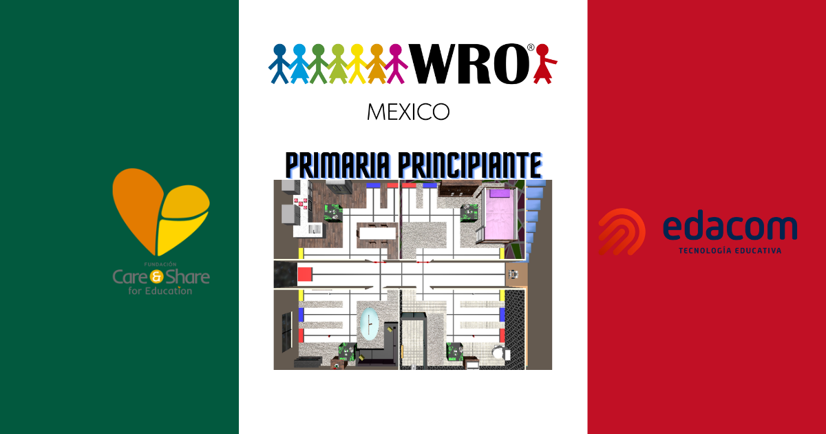 PISTA DE PRÁCTICA WRO RVG MÉXICO EB | Robot Virtual Games