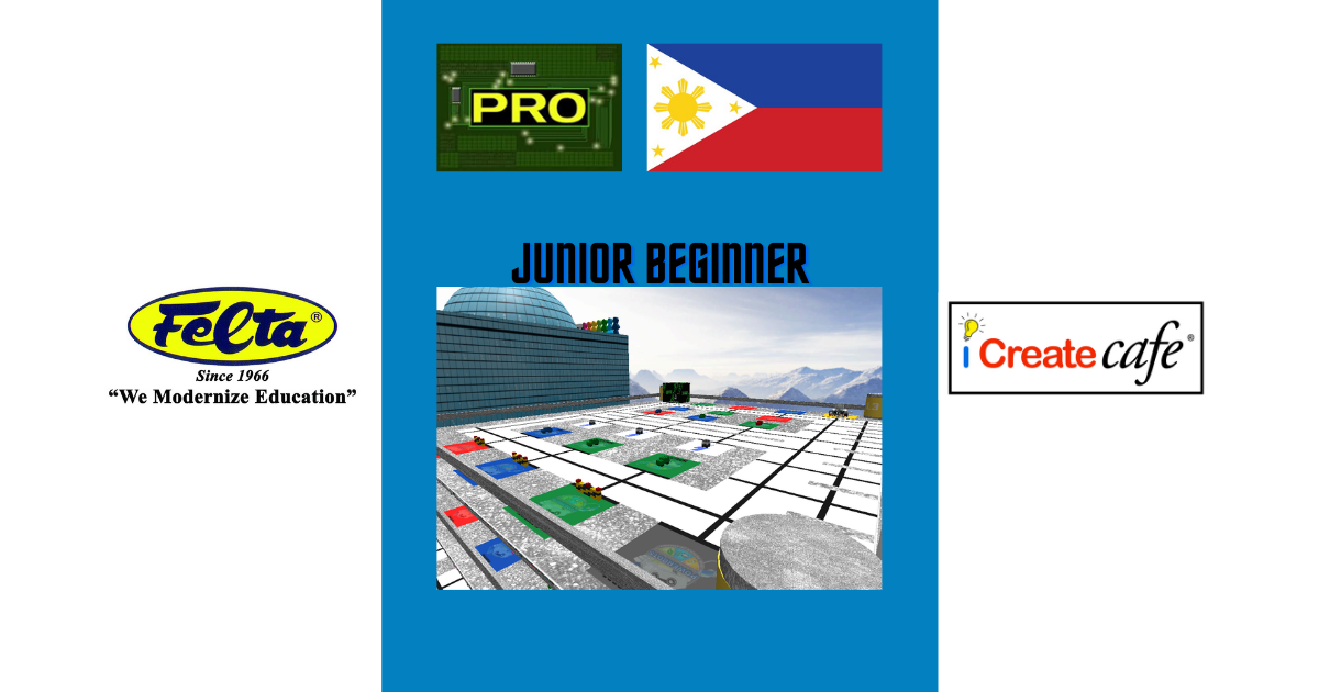 PRACTICE MAP PHILIPPINE ROBOTICS OLYMPIAD JB | Robot Virtual Games