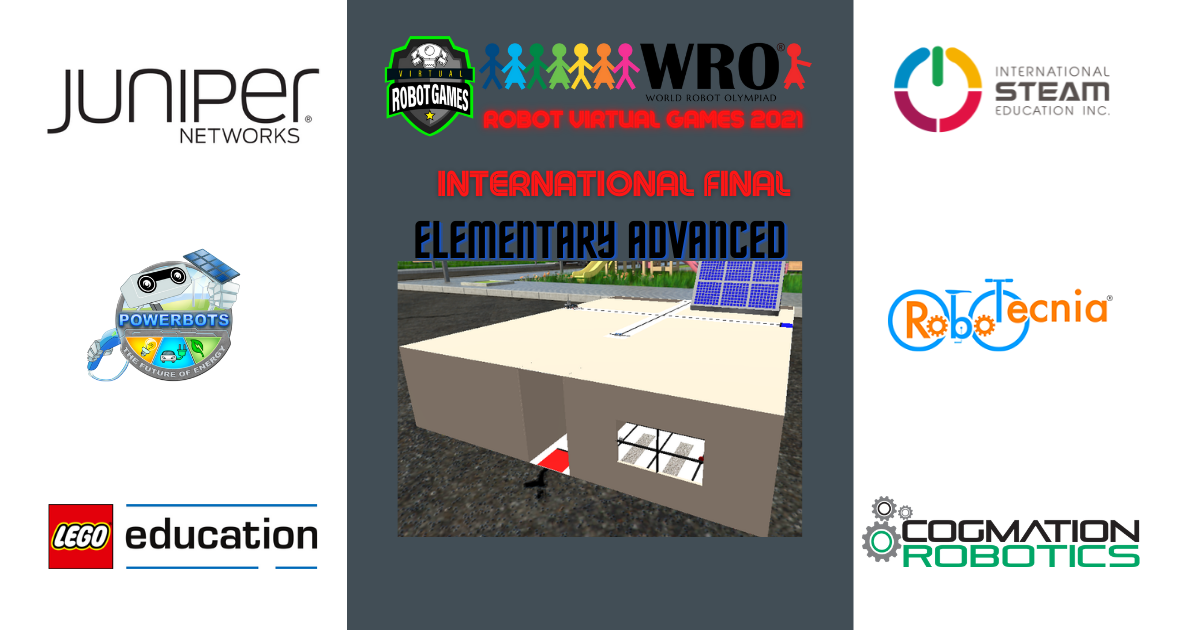 PRACTICE MAP WRO RVG INTERNATIONAL EA | Robot Virtual Games