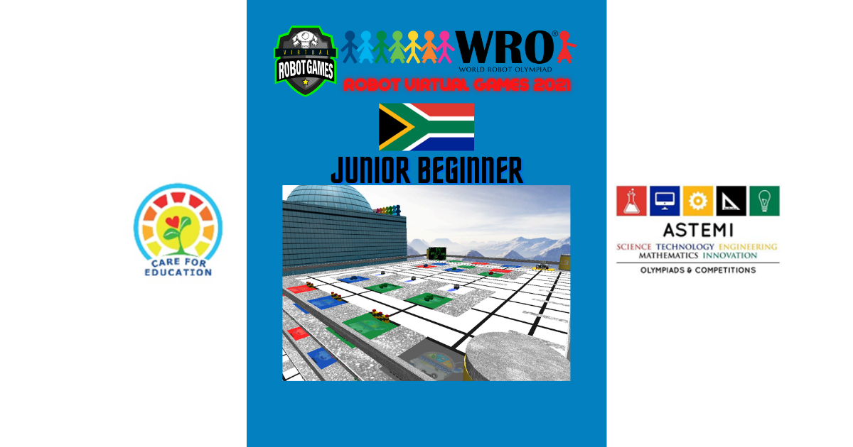 PRACTICE MAP WRO SOUTH AFRICA JB | Robot Virtual Games