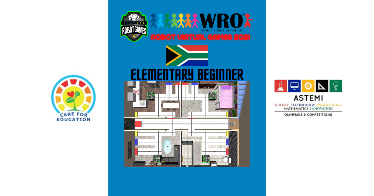 PRACTICE MAP WRO SOUTH AFRICA EB | Robot Virtual Games