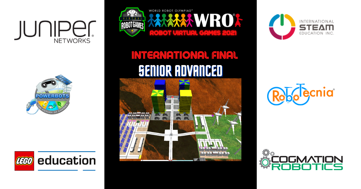 WRO RVG International 2021 SA | Robot Virtual Games